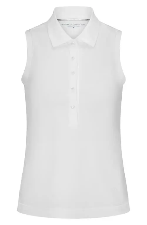 WILLIAMS ATHLETIC CLUB Sleeveless Polo Shirt