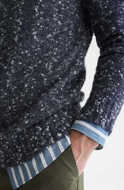 Scotch & Soda Melange Bouclé Crewneck Sweater