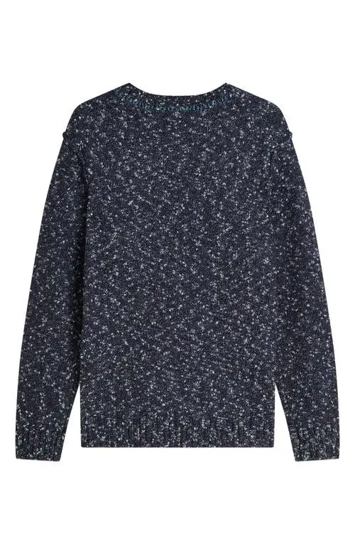 Scotch & Soda Melange Bouclé Crewneck Sweater
