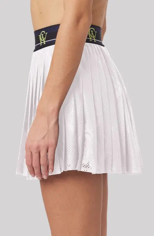 WILLIAMS ATHLETIC CLUB Celine Pleated Golf Miniskirt