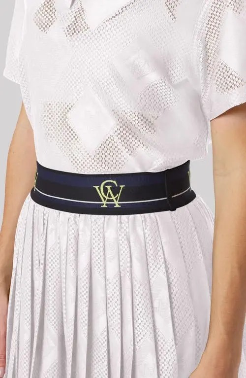 WILLIAMS ATHLETIC CLUB Celine Pleated Golf Miniskirt