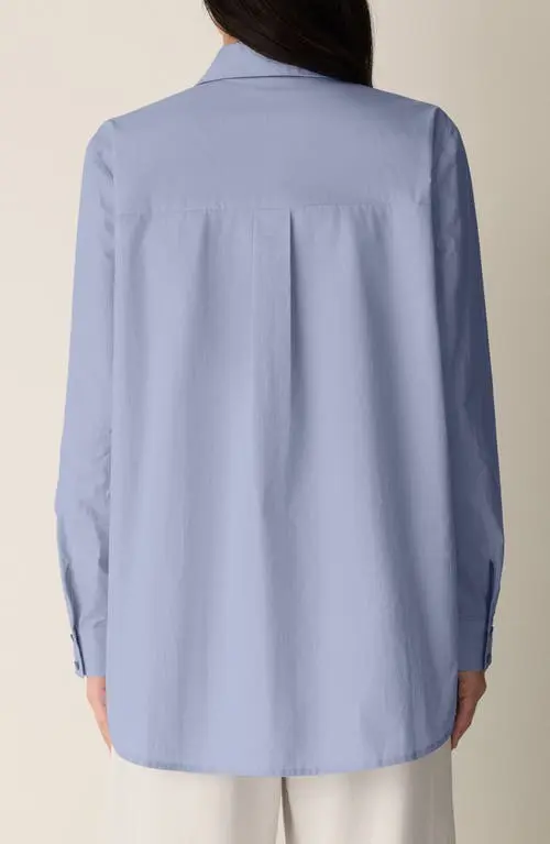 Eileen Fisher Organic Cotton Long Shirt