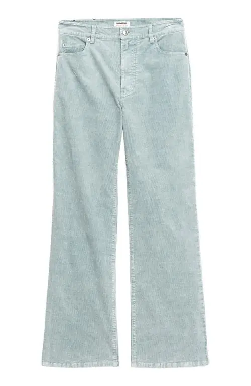 Zadig&Voltaire Evy Straight Leg Corduroy Pants