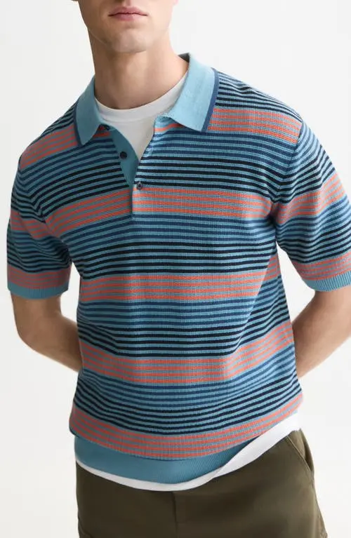 Scotch & Soda Striped Regular Fit Polo