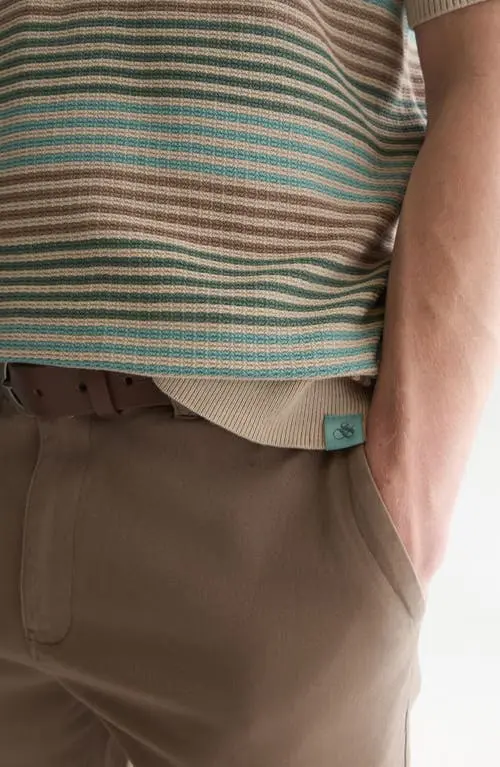 Scotch & Soda Striped Regular Fit Polo - Pure Cashmere Stripe