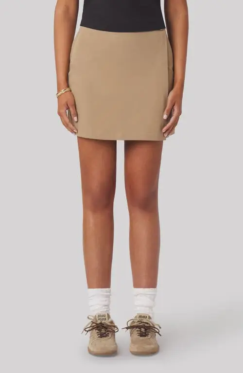 WILLIAMS ATHLETIC CLUB Capri Wrap Miniskirt