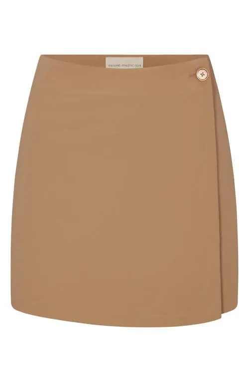 WILLIAMS ATHLETIC CLUB Capri Wrap Miniskirt
