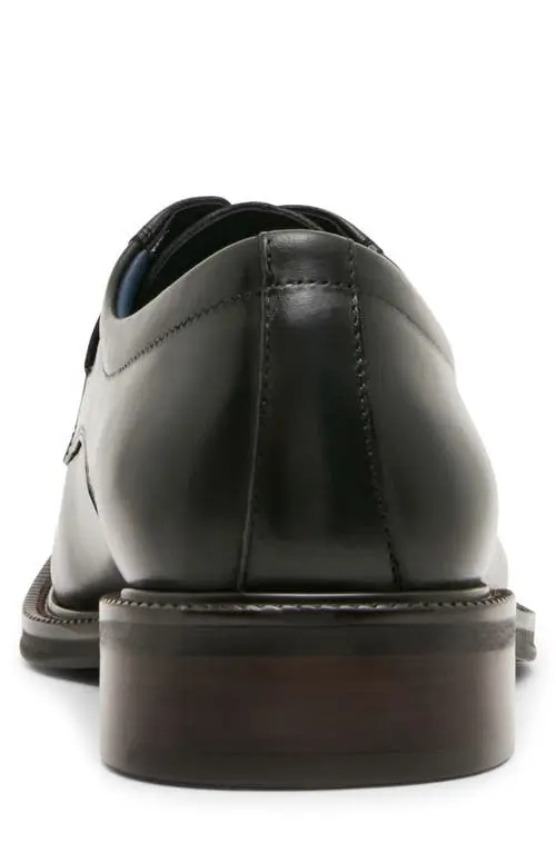 Steve Madden Buckner Leather Plain Toe Derby - Black
