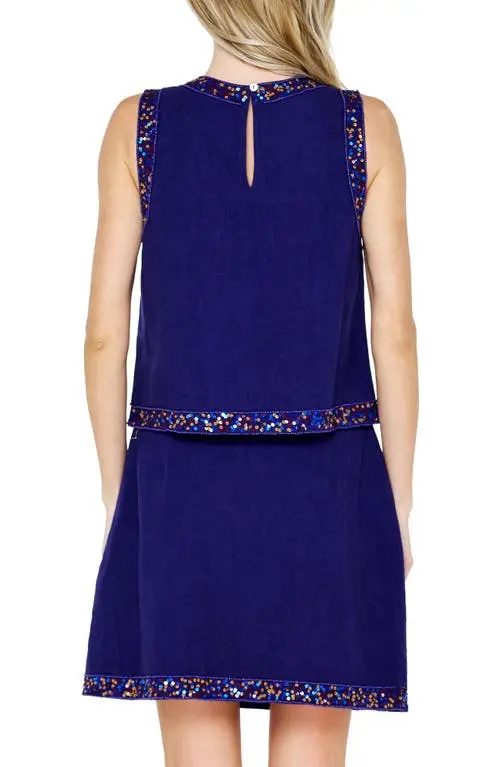 CIEBON Viveka Beaded Sleeveless Top