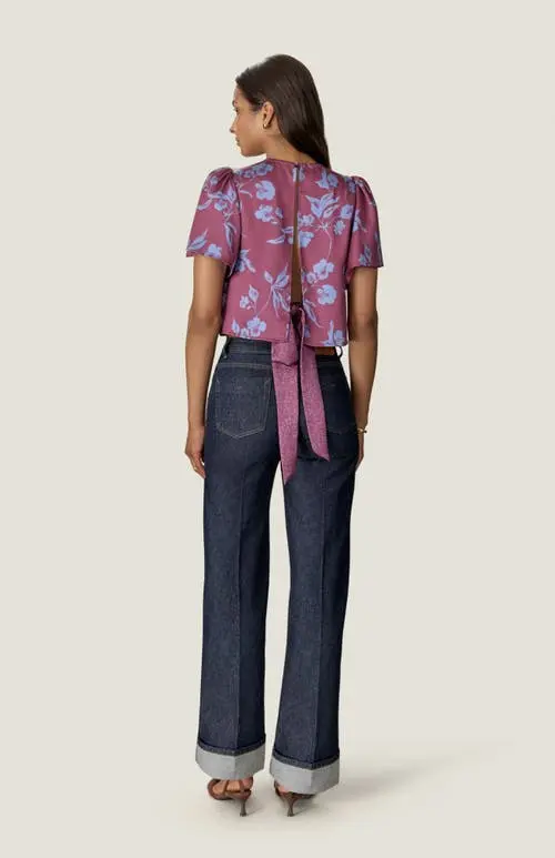 Rebecca Taylor Vivian Tie Top