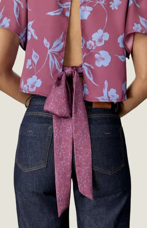 Rebecca Taylor Vivian Tie Top