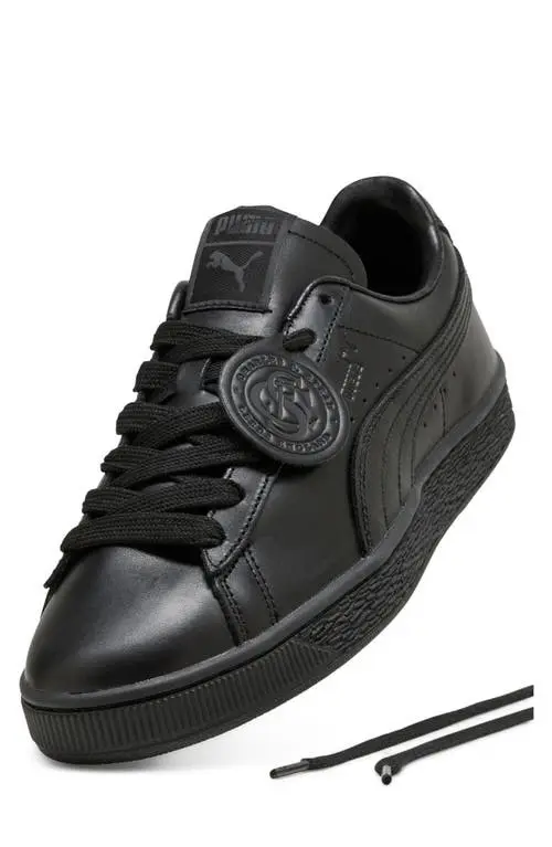 PUMA Suede C.f. Stead Leather Sneaker - Puma Black