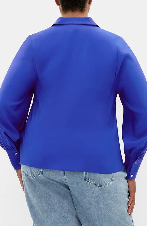 City Chic Isabella Tie Front Shirt