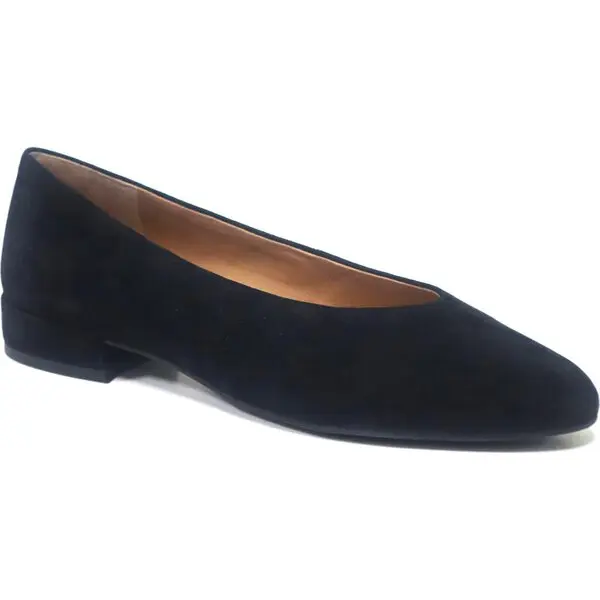 Gentle Souls Genuine Calf Hair Pumps - Black Suede