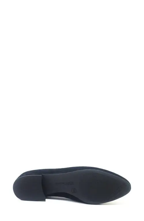 Gentle Souls Genuine Calf Hair Pumps - Black Suede