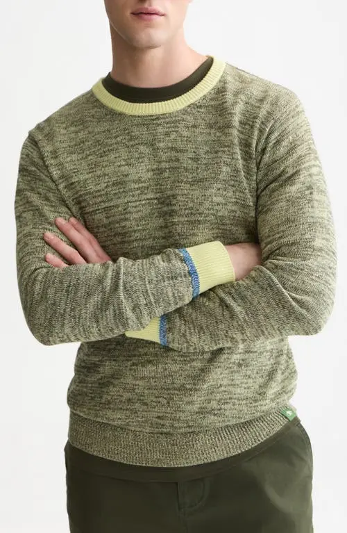 Scotch & Soda Regular Fit Melange Cotton Pullover