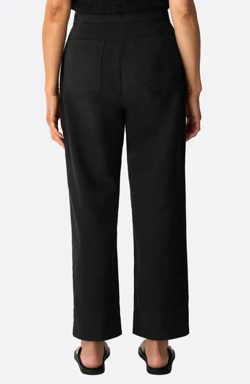 Eileen Fisher Organic Cotton Straight Ankle Pants