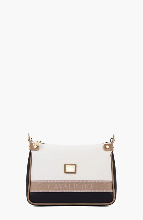 CAVALINHO Crossbody Shoulder Bag 592 - Beige/white/navy
