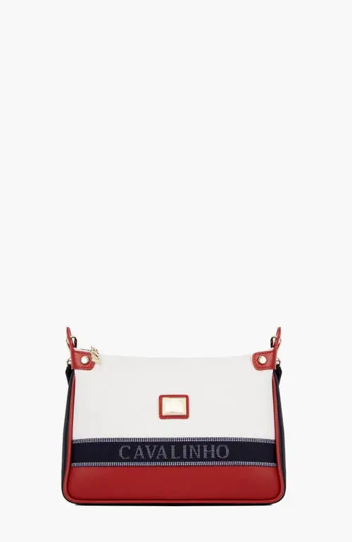CAVALINHO Only 592 Crossbody Shoulder Bag - Navy/white/red