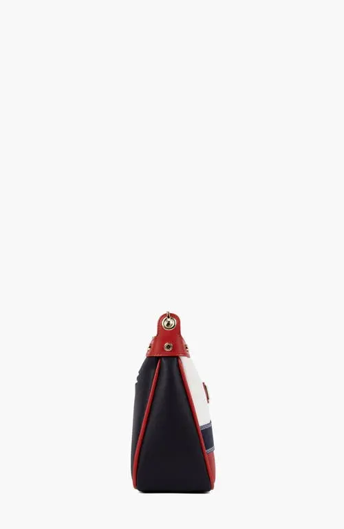 CAVALINHO Only 592 Crossbody Shoulder Bag - Navy/white/red