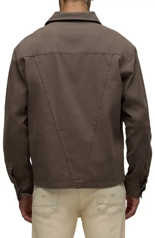 Hudson Jeans Relaxed Long Sleeve Overshirt Jacket