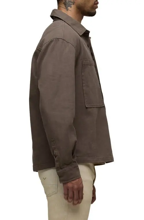 Hudson Jeans Relaxed Long Sleeve Overshirt Jacket