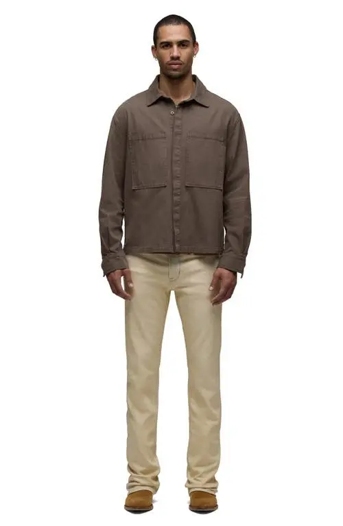 Hudson Jeans Relaxed Long Sleeve Overshirt Jacket