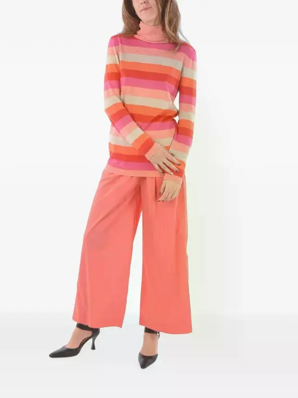 Woolrich Striped Turtleneck Sweater