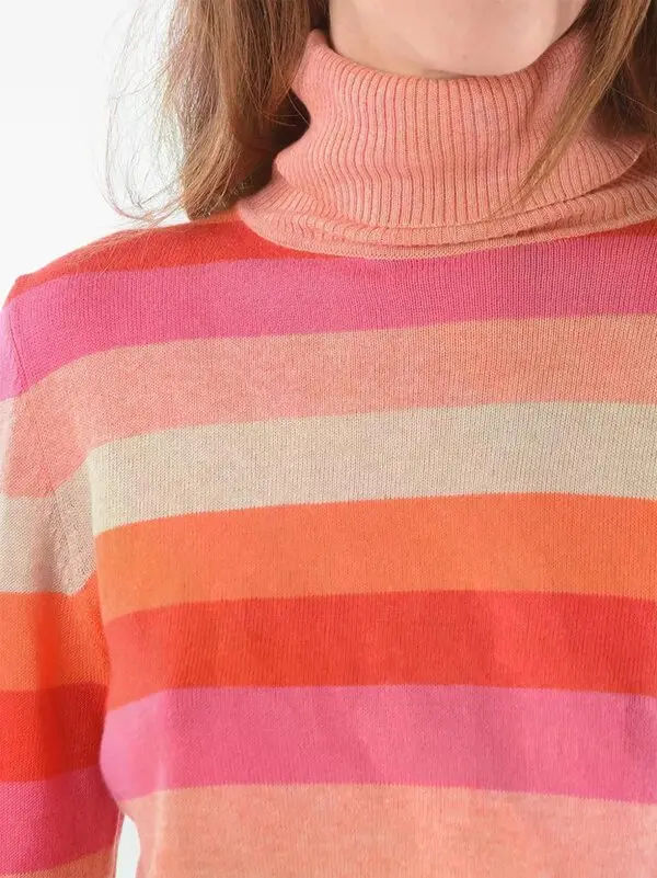Woolrich Striped Turtleneck Sweater