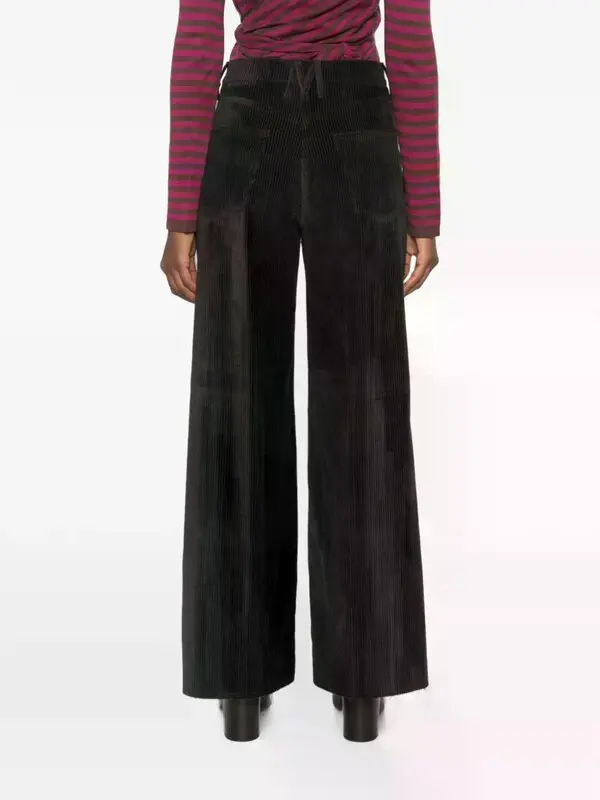 Momoni Corduroy Wide-leg Trousers