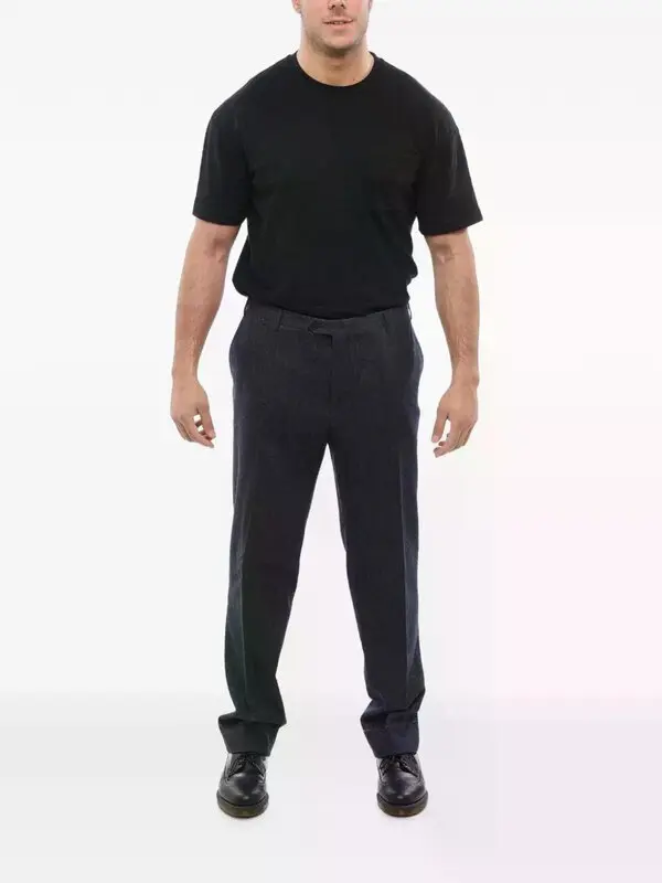 Corneliani Academy Herringbone Trousers