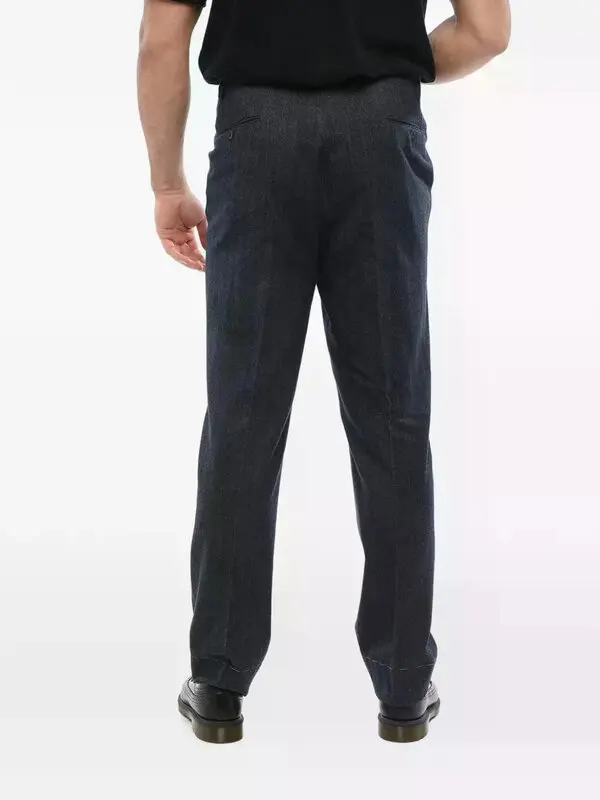 Corneliani Academy Herringbone Trousers