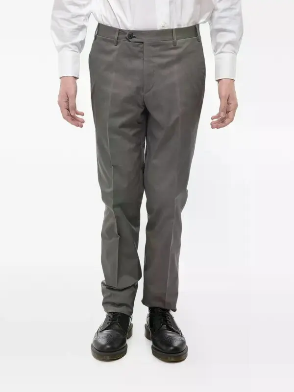 Corneliani Belt-loop Pressed-crease Trousers