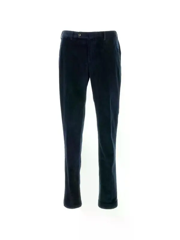 PT TORINO Corduroy Slim-fit Trousers - Blue