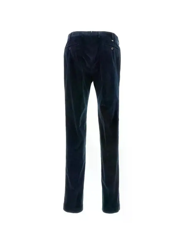 PT TORINO Corduroy Slim-fit Trousers - Blue