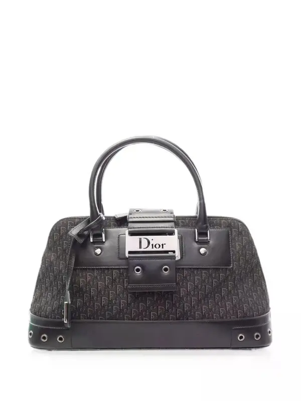 Dior Trotter Monogram Canvas Handbag