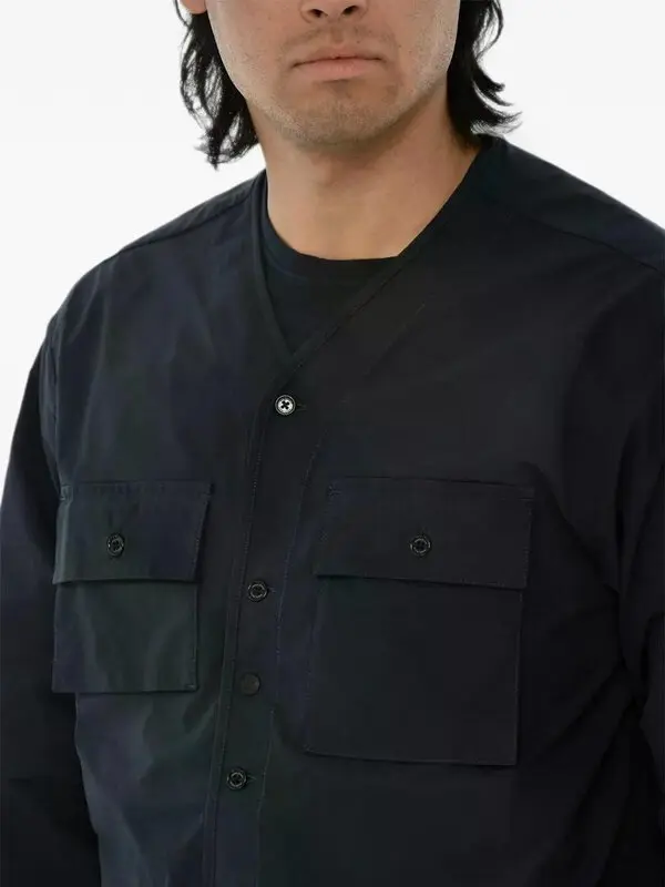 Woolrich V-neck Button-up Jacket