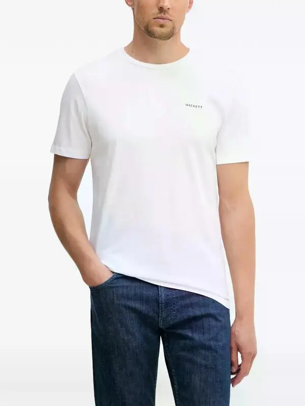 HACKETT LONDON Logo-print Short-sleeve T-shirt