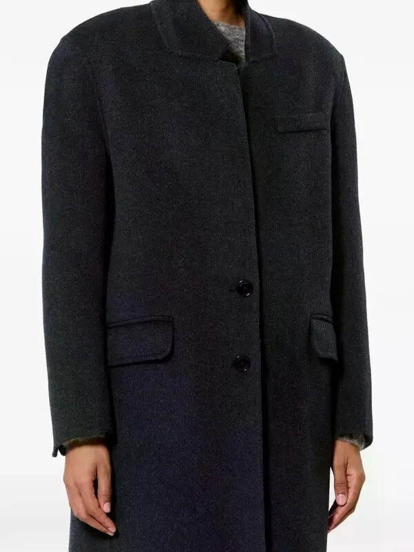 Isabel Marant Étoile Clesa Long Double-faced Wool And Cashmere Coat