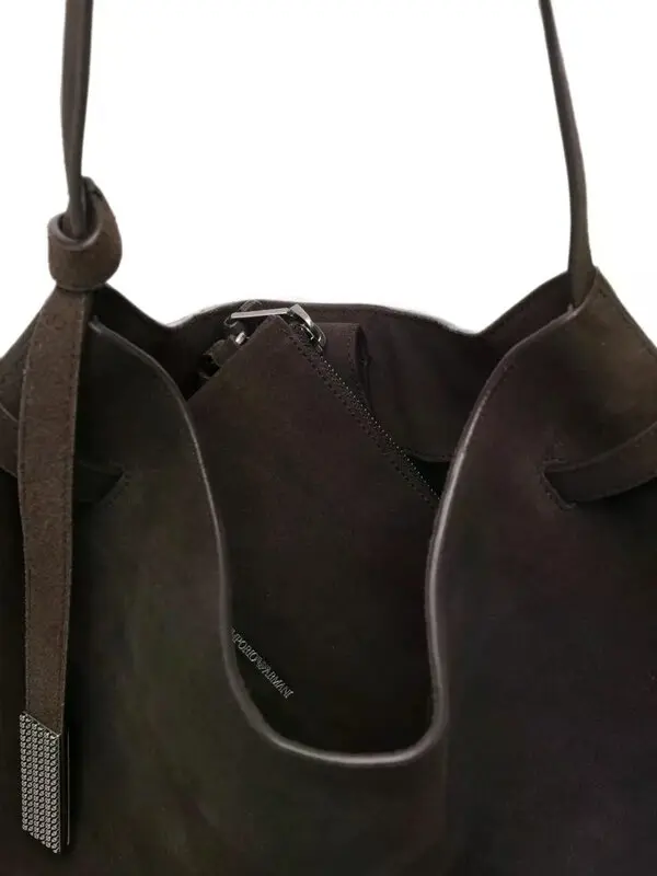 Emporio Armani Logo Detail Shoulder Bag