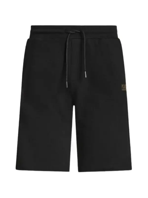 Karl Lagerfeld Drawstring Logo-patch Shorts