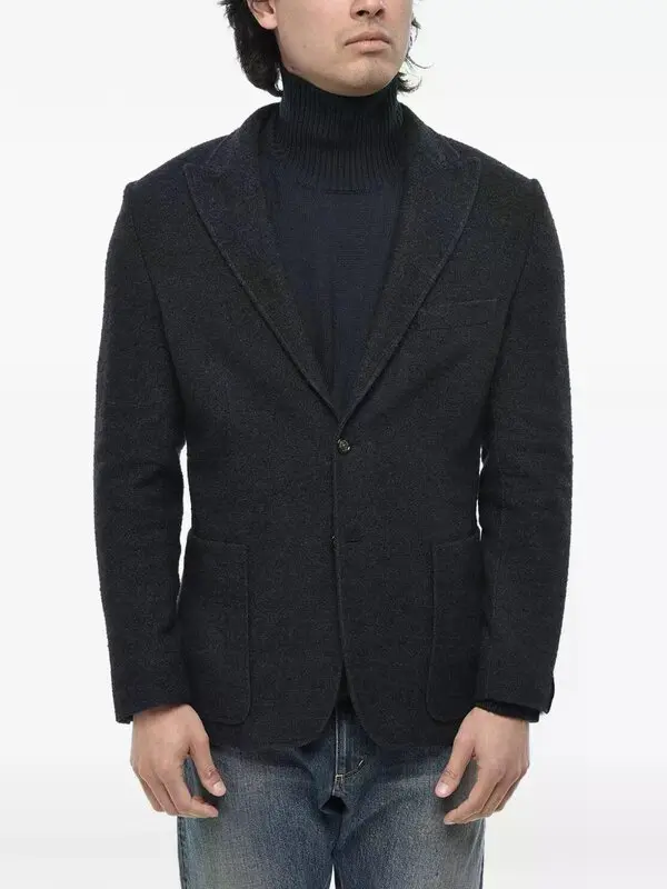 PAOLO PECORA Single-breasted Notched-lapel Blazer