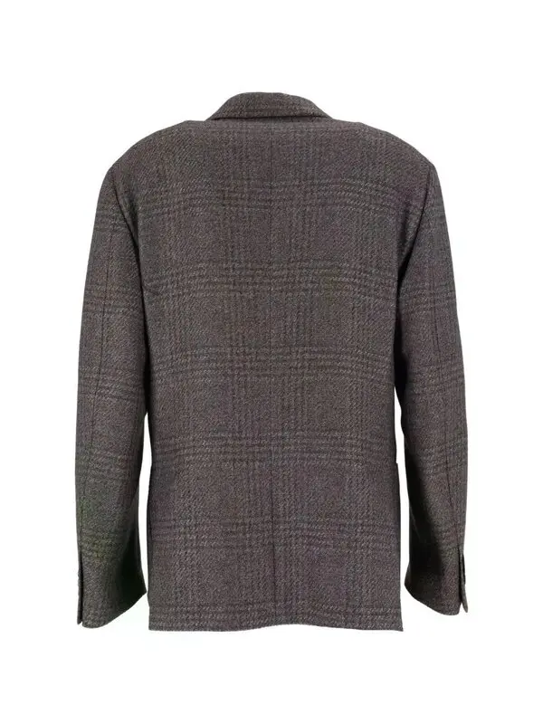 LARDINI Roma Prince Of Wales Check-pattern Blazer