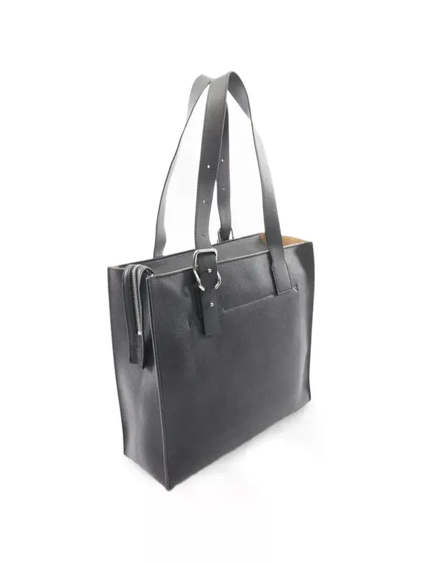 Loewe Buckle Anagram Tote Bag - Black