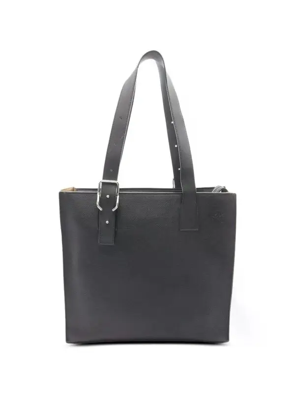 Loewe Buckle Anagram Tote Bag - Black