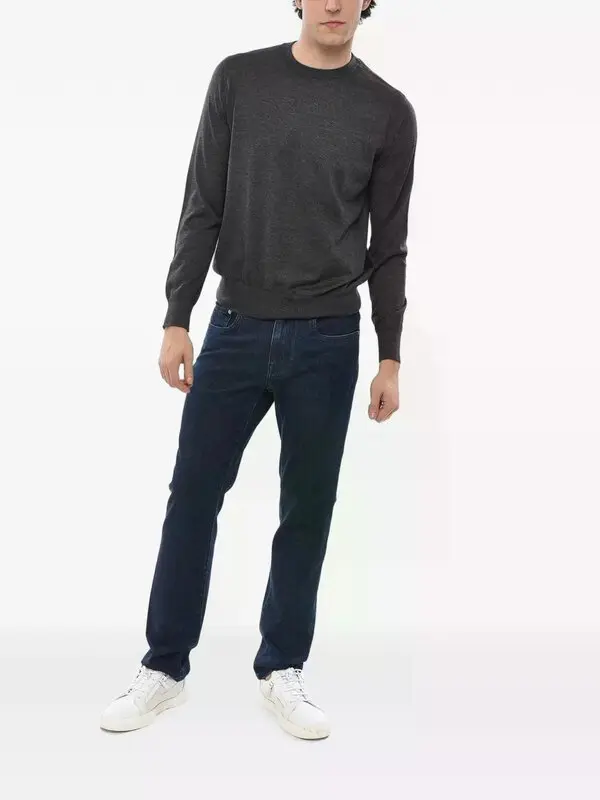 OLIVER LATTUGHI Crew Neck Long Sleeve Sweater