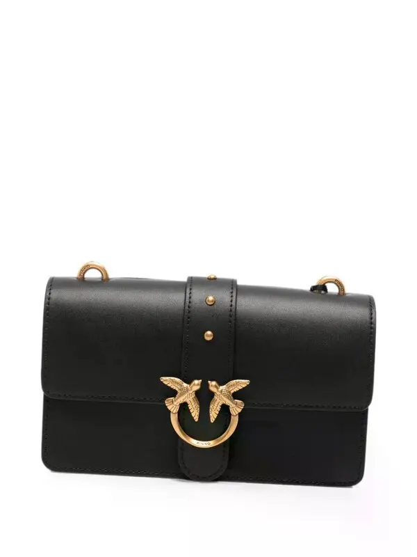Pinko Mini Love One Birds Shoulder Bag - Black