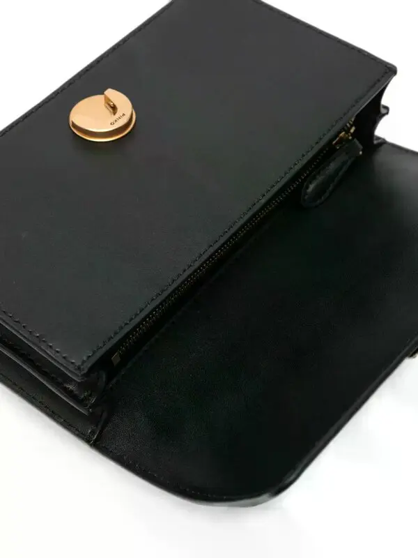 Pinko Mini Love One Birds Shoulder Bag - Black