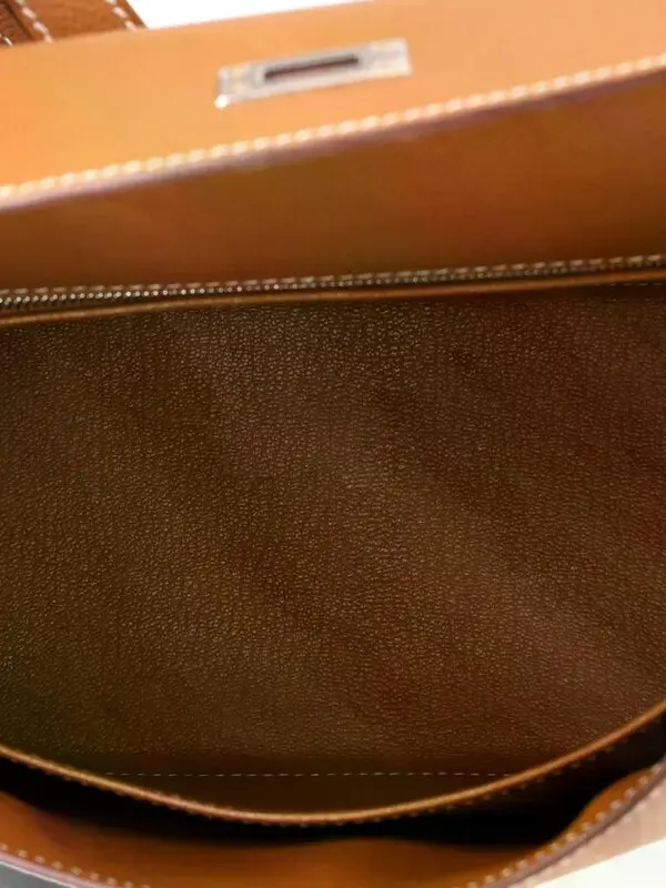 Hermès Kelly Handbag Epsom With Electrum Hardware 25 Satchel