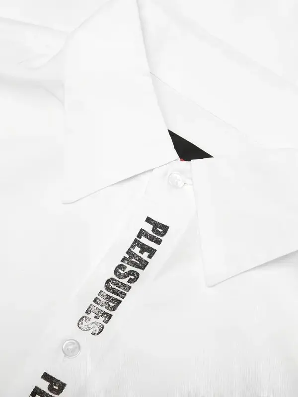 PLEASURES Impact Logo-print Shirt
